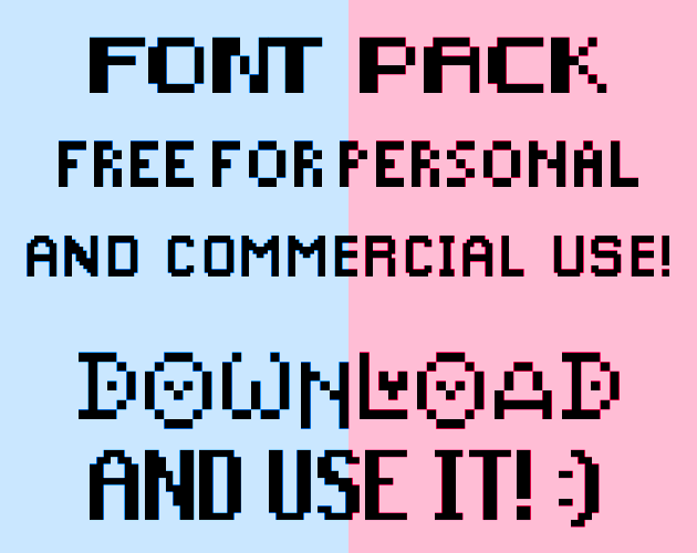 BEST PIXEL FONT PACK EVER RELEASED! - PIXEL FONTS PACK 6 by Mikiz by Mikiz