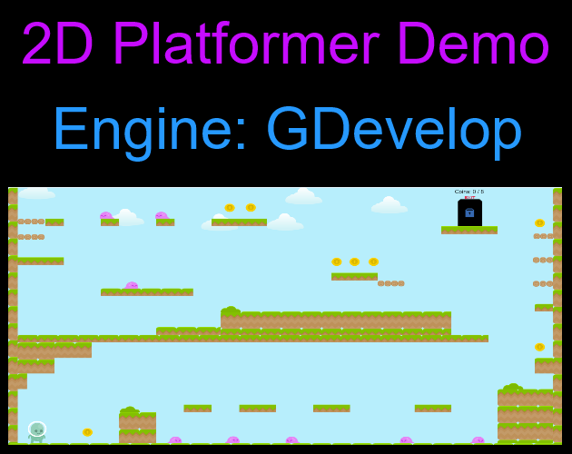 2D Platformer Demo - GDevelop by Duncan Scott