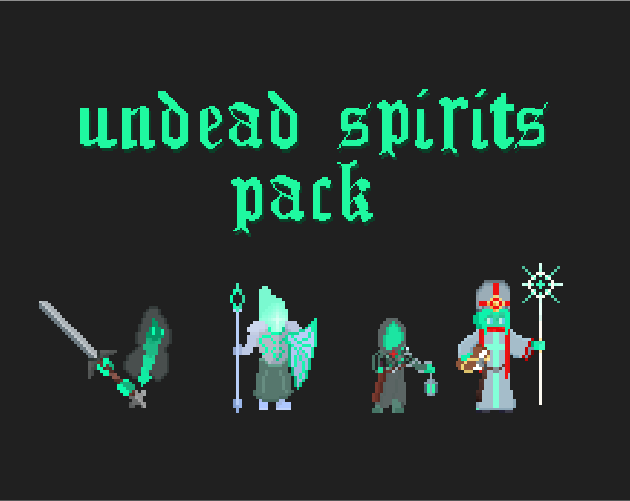 undead spirits pack by bubblevski