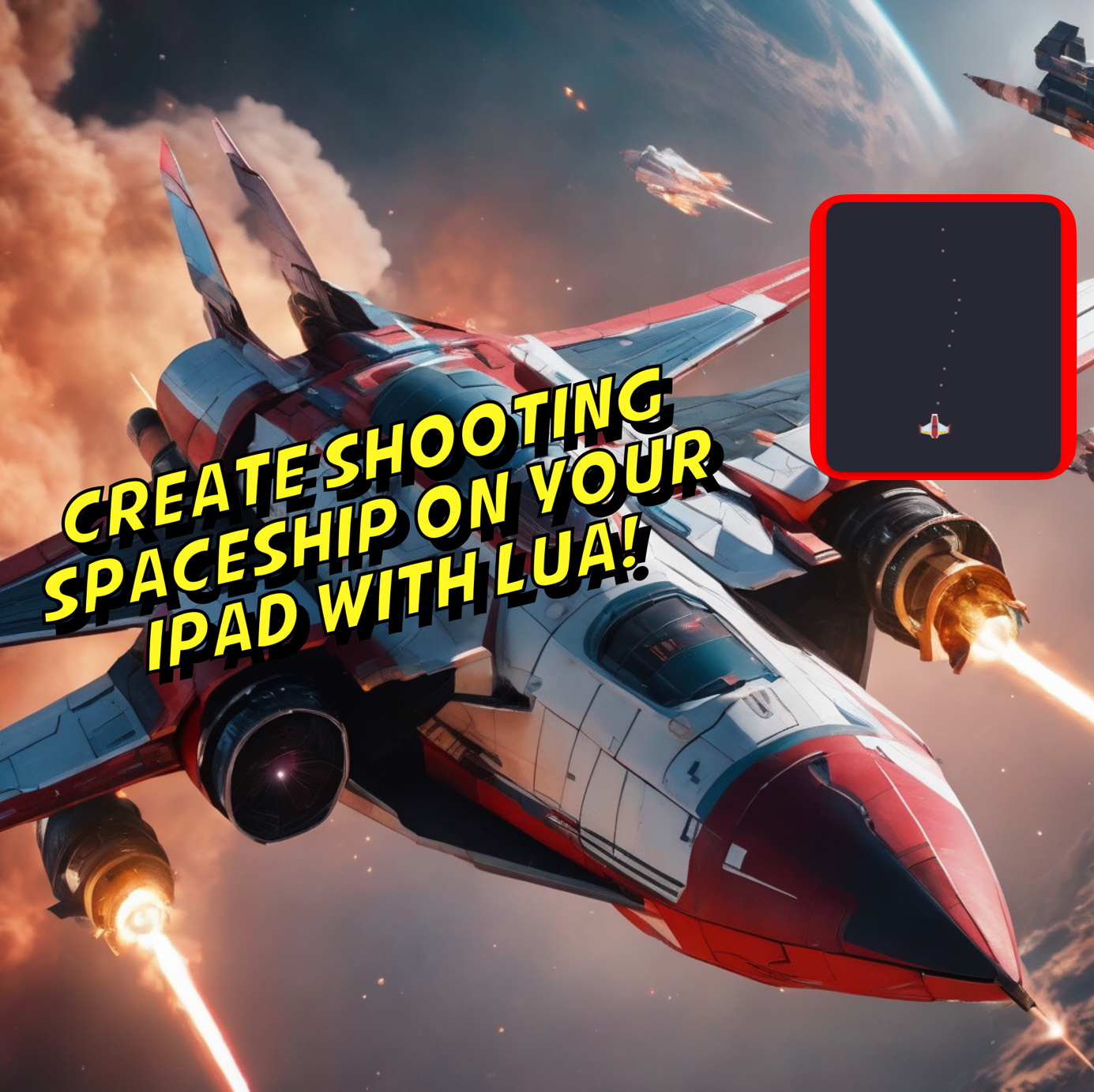 Take Your Game Up a Notch: Add Bullet Shooting to Your Spaceship in ...