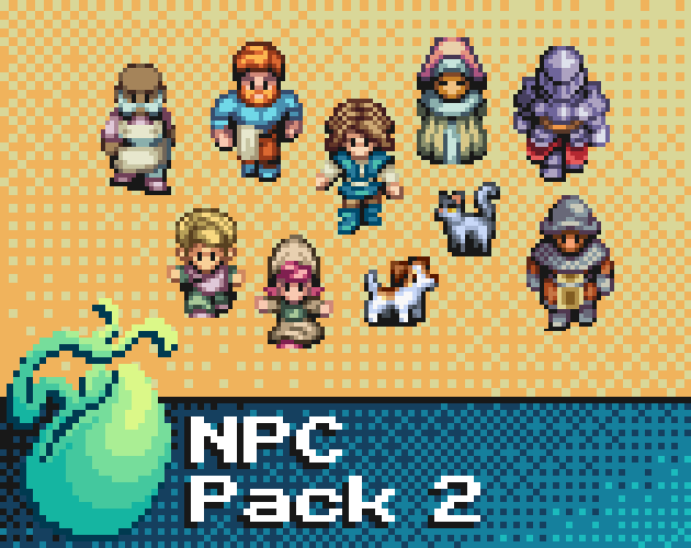 Pixel Art Characters - NPC Pack #2 by Seliel the Shaper