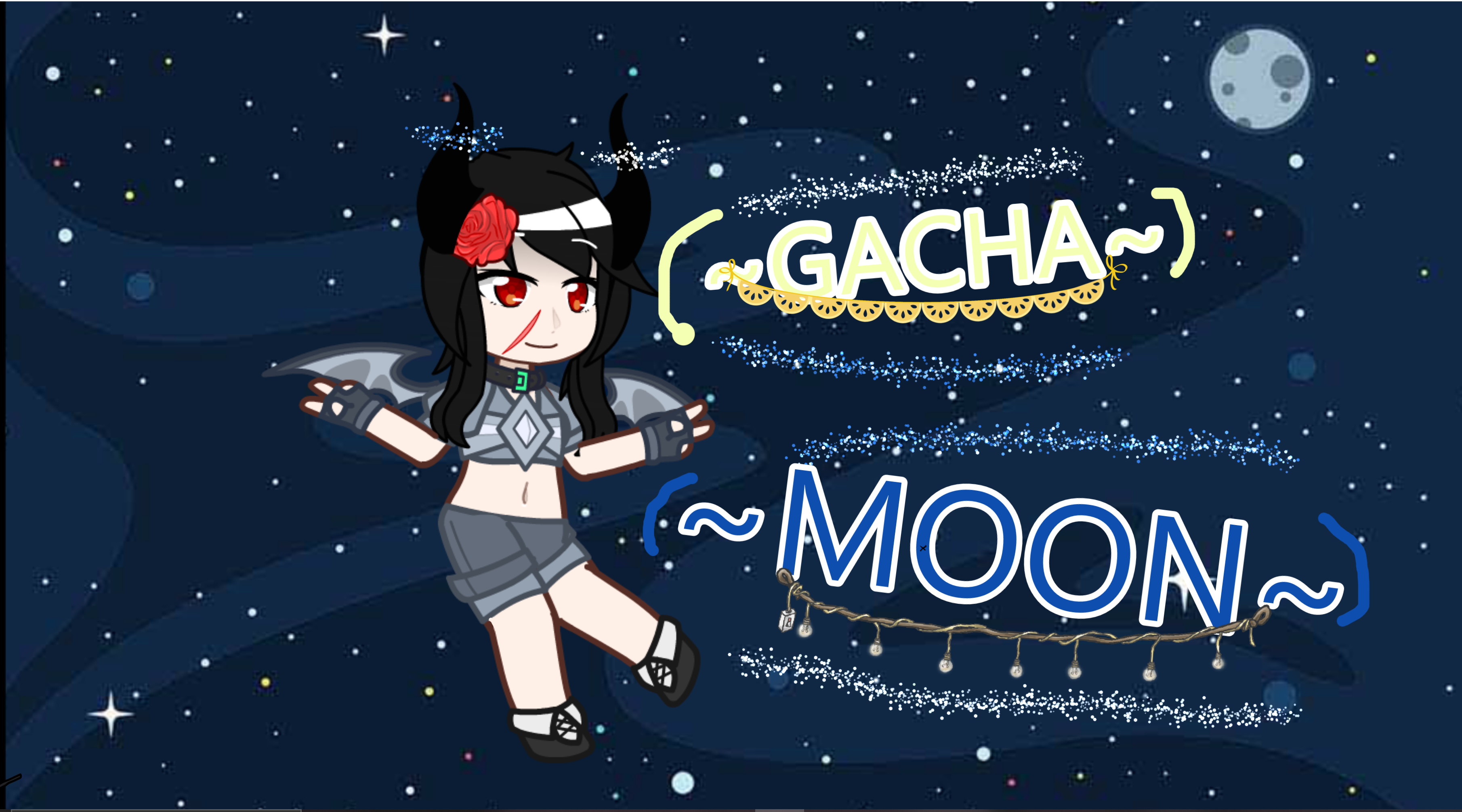 ~gacha moon~ by silly goober