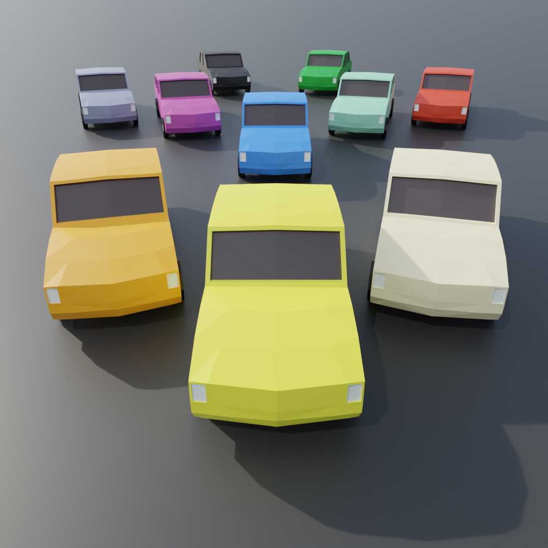 Low-Poly Car by elv