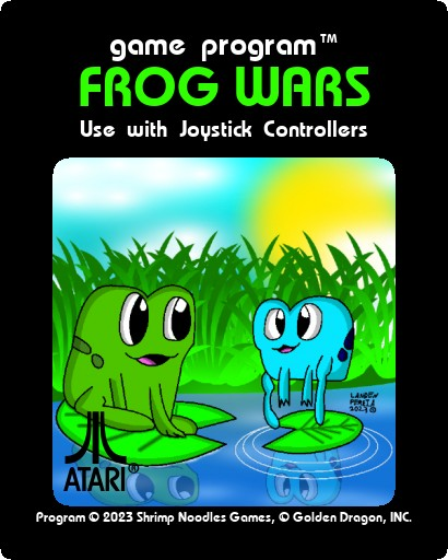 Frog War's (Atari 2600) Download by SHRIMP NOODLES GAMES