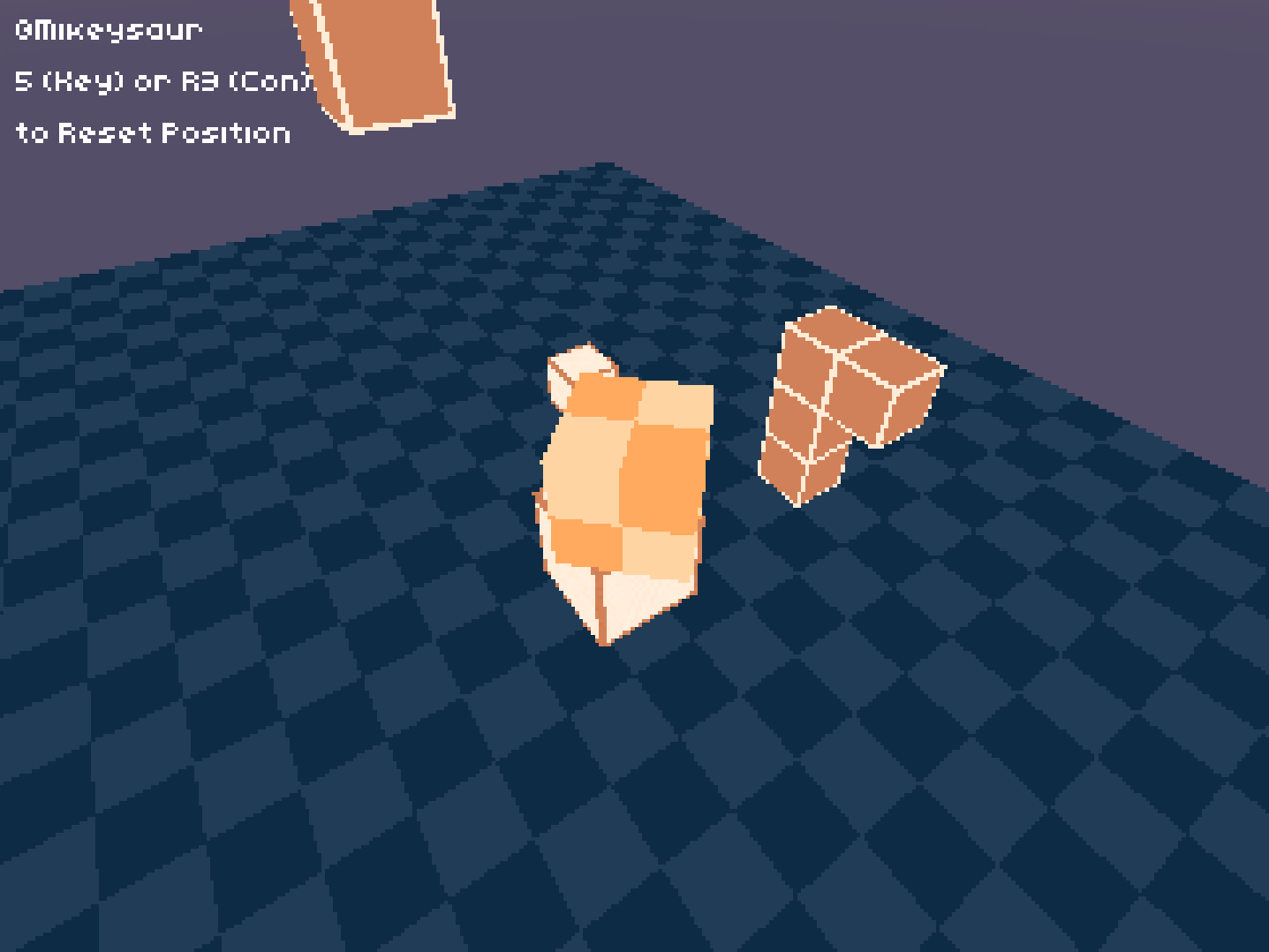 3D Pixel Platformer by Mikeysaur