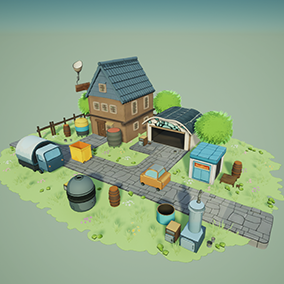 cartoon scene 1 by Lemon balm