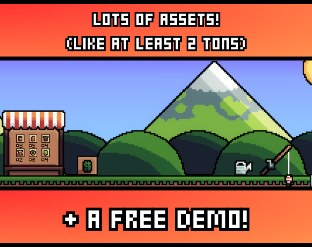 Mini Farm - A Cute 16x16 Pixel-Art Asset-Pack by DoughnutDev