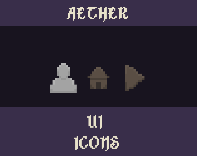 More Colors and Minor Tweaks! - Pixel Art UI Icon Pack 16x16 - Aether ...