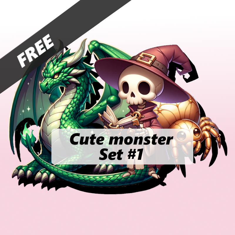 Cute monsters! - itch.io