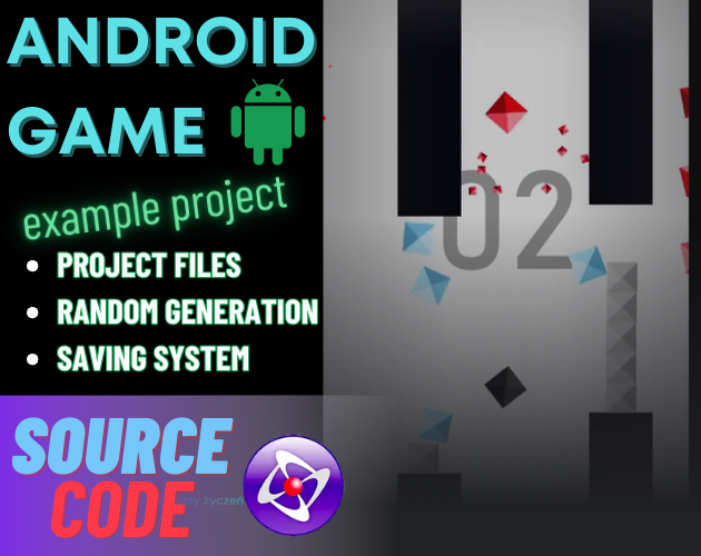 FallBox - free open source android ClickTeam Fusion game by Kacper z Anatomii