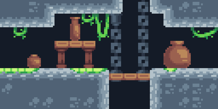 Cave tileset 8x8 by Khang