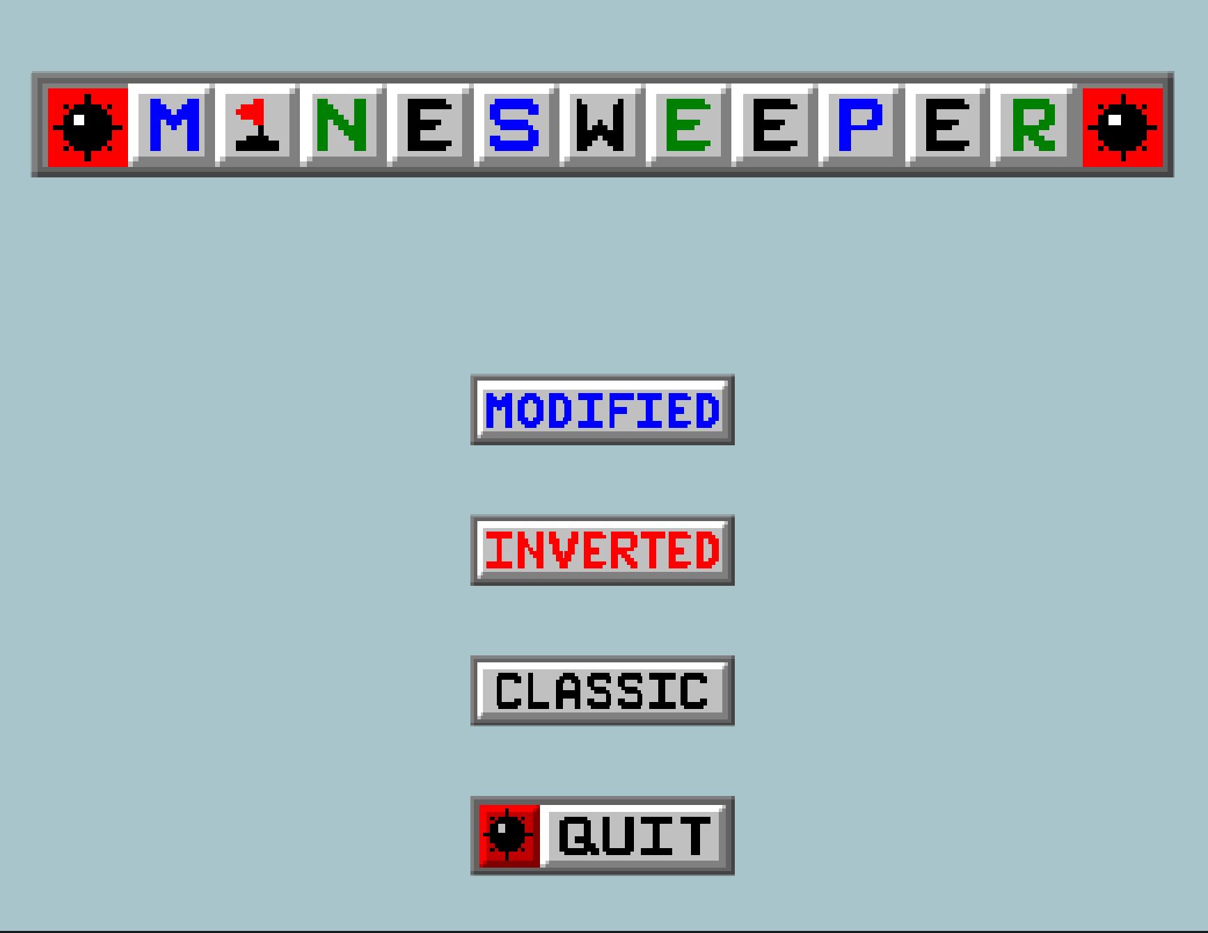 Custom Minesweeper by Casey Costa, AWILDPIPE, Mystic_Dargon