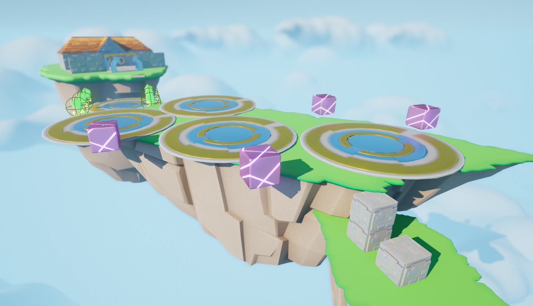 Simple Obstacle Course by Ejaypo