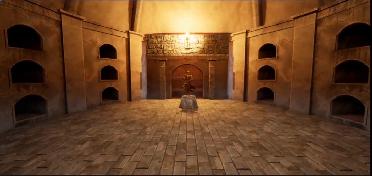 Unreal Engine 5 - Crypt Raider by lokahiou