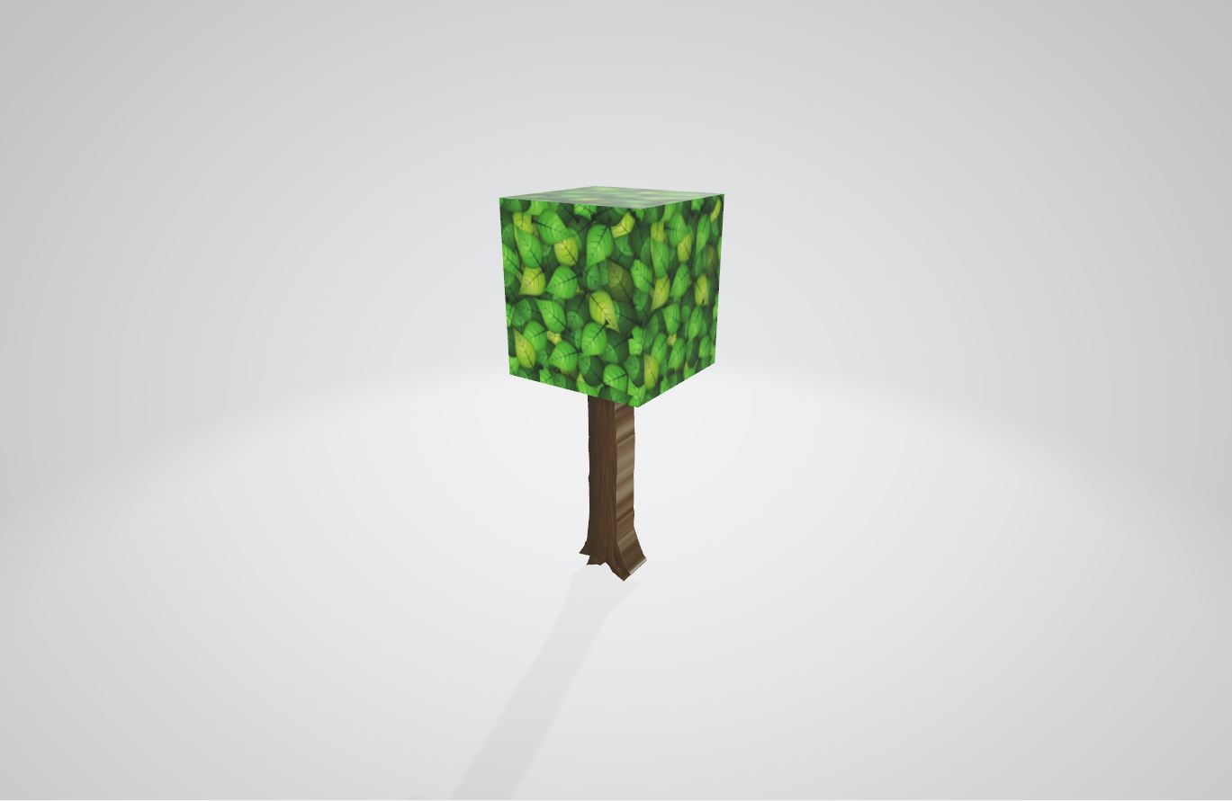 Simple Cube Tree By Gripta Productions