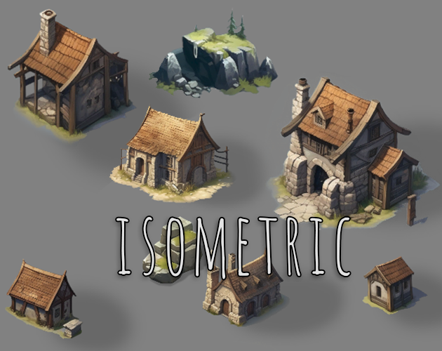 Medieval Isometric Sprites Pack by Ziv Izr