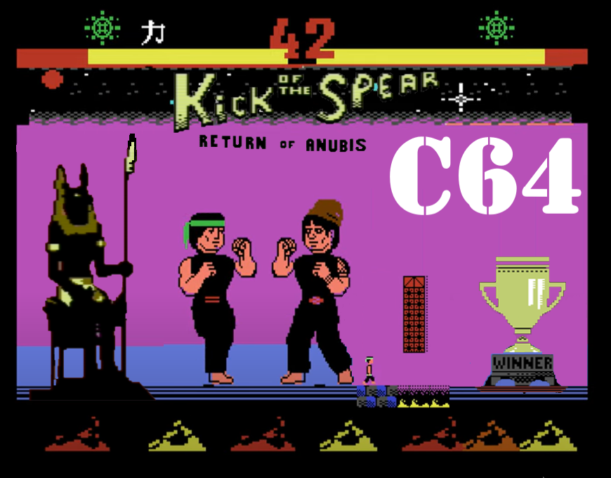 Kick of the spear : Return of Anubis (C64) by Magovinna