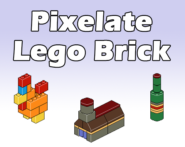 Pixelate Lego Bricks by DemChing
