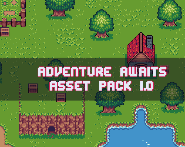 Adventure Awaits Asset Pack 1.0 by Ishtar Pixels