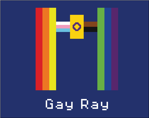 Gay Ray by Ynda Jas (they/she)