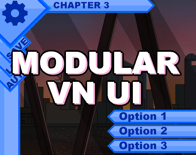 Simple Modular VN UI by HanhanPx