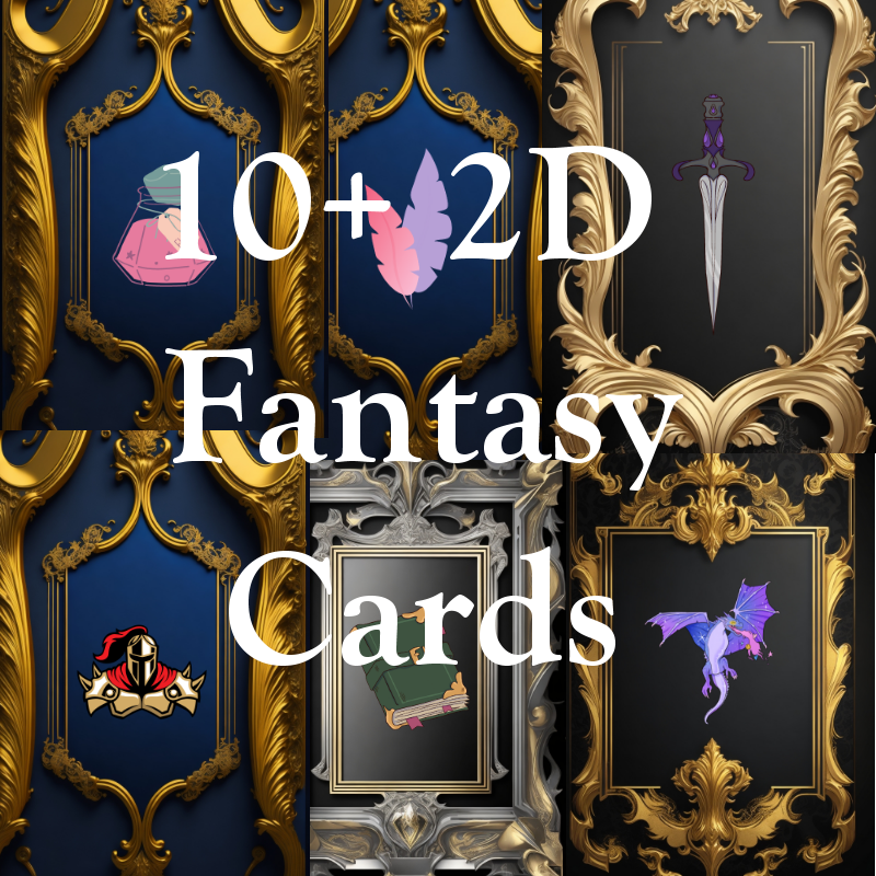 2D Frame Cards by goldenseal