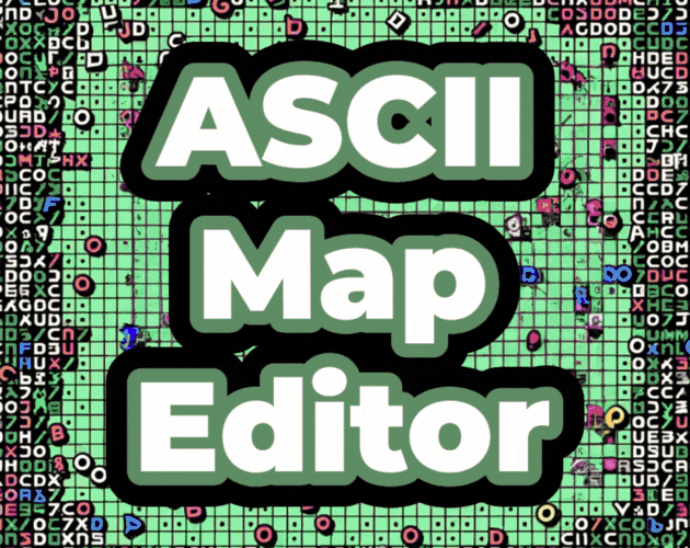ASCII Map Editor 🚀 by stmn