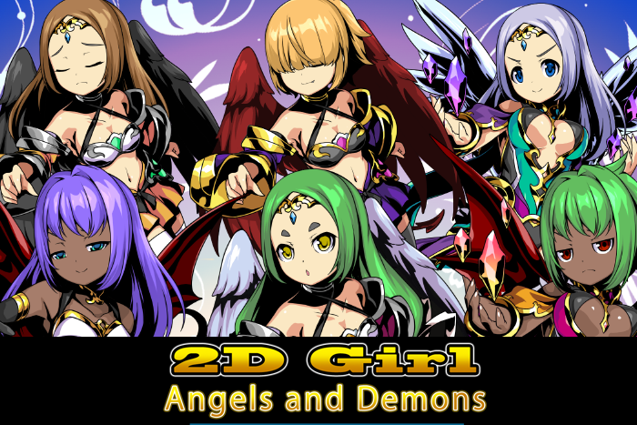 2D Custom Girl Engel&Devil Part2 by DANGOYA