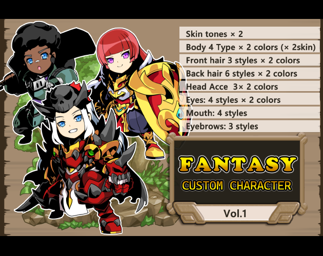 Fantasy_Custom_Character1 by DANGOYA