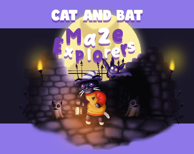 Cat and Bat : Maze Explorers by lescanardsboiteux