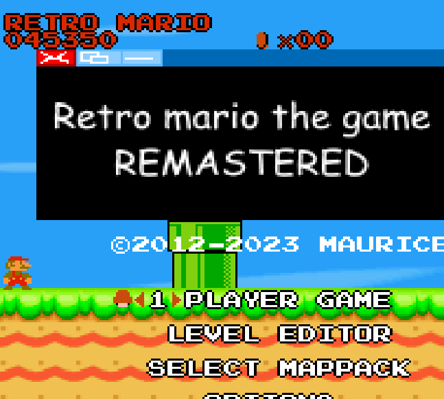 Retro mario the game Remake!!!!! by Technically-a-User