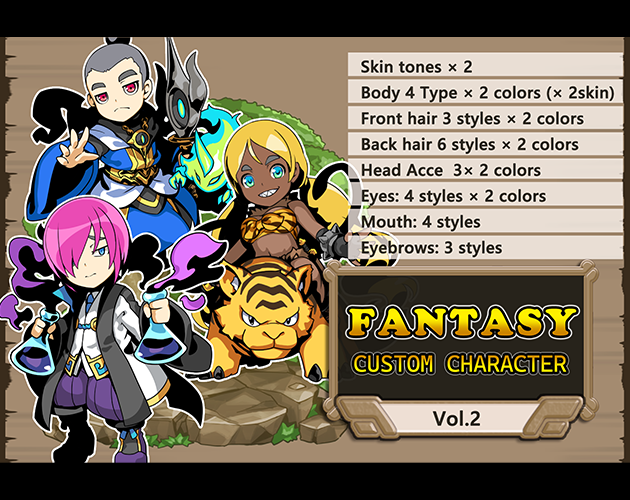 Fantasy_Custom_Character2 by DANGOYA