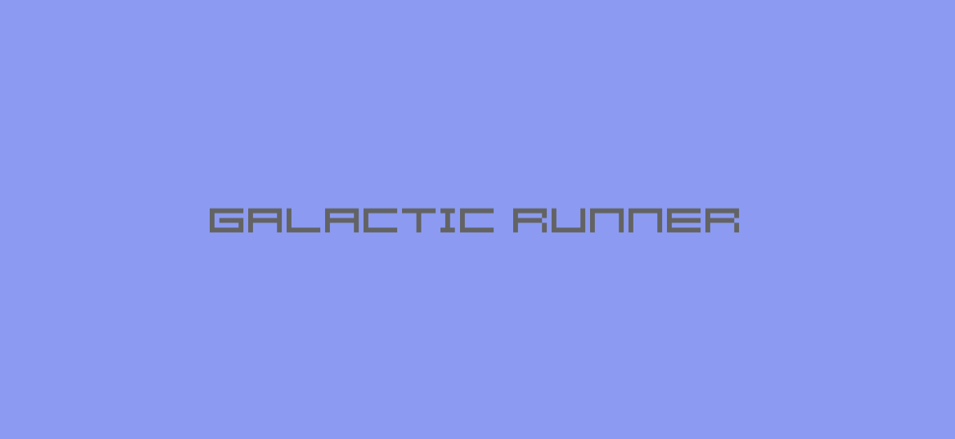 Galactic Runner by OnzyBoy