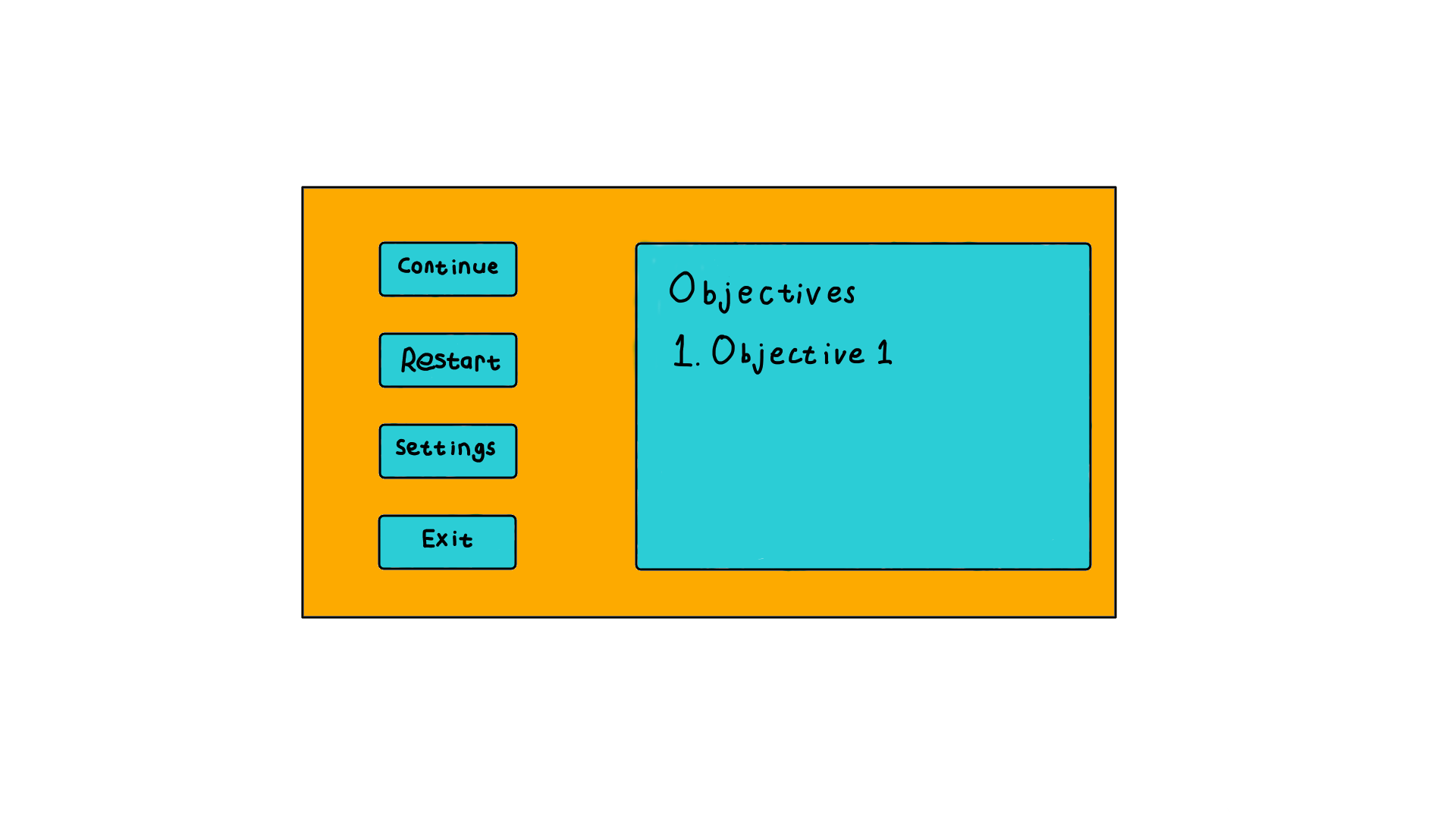 Menu asset package by falthalla