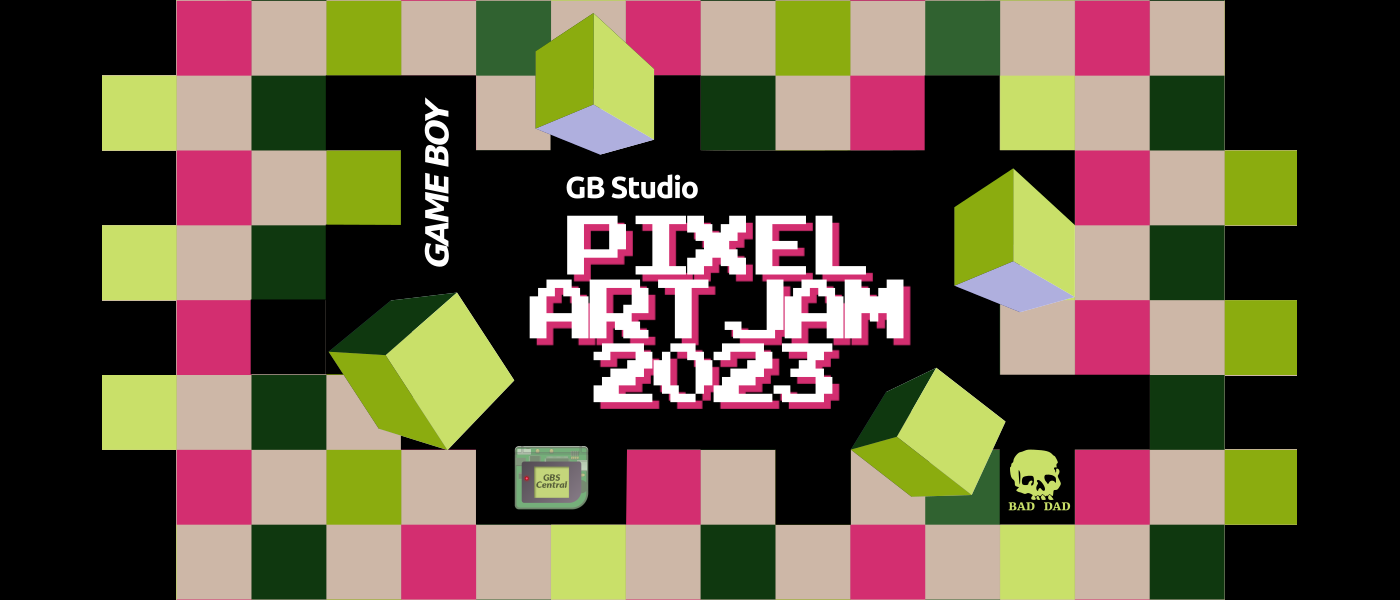 GB Pixel Jam 2023 Gallery by GB Studio Central, Bad_Dad