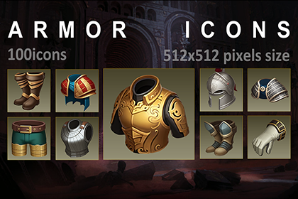 Armor Icons 01 by ChessStudio