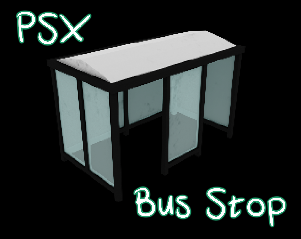 PSX Style Bus Stop by pomarf