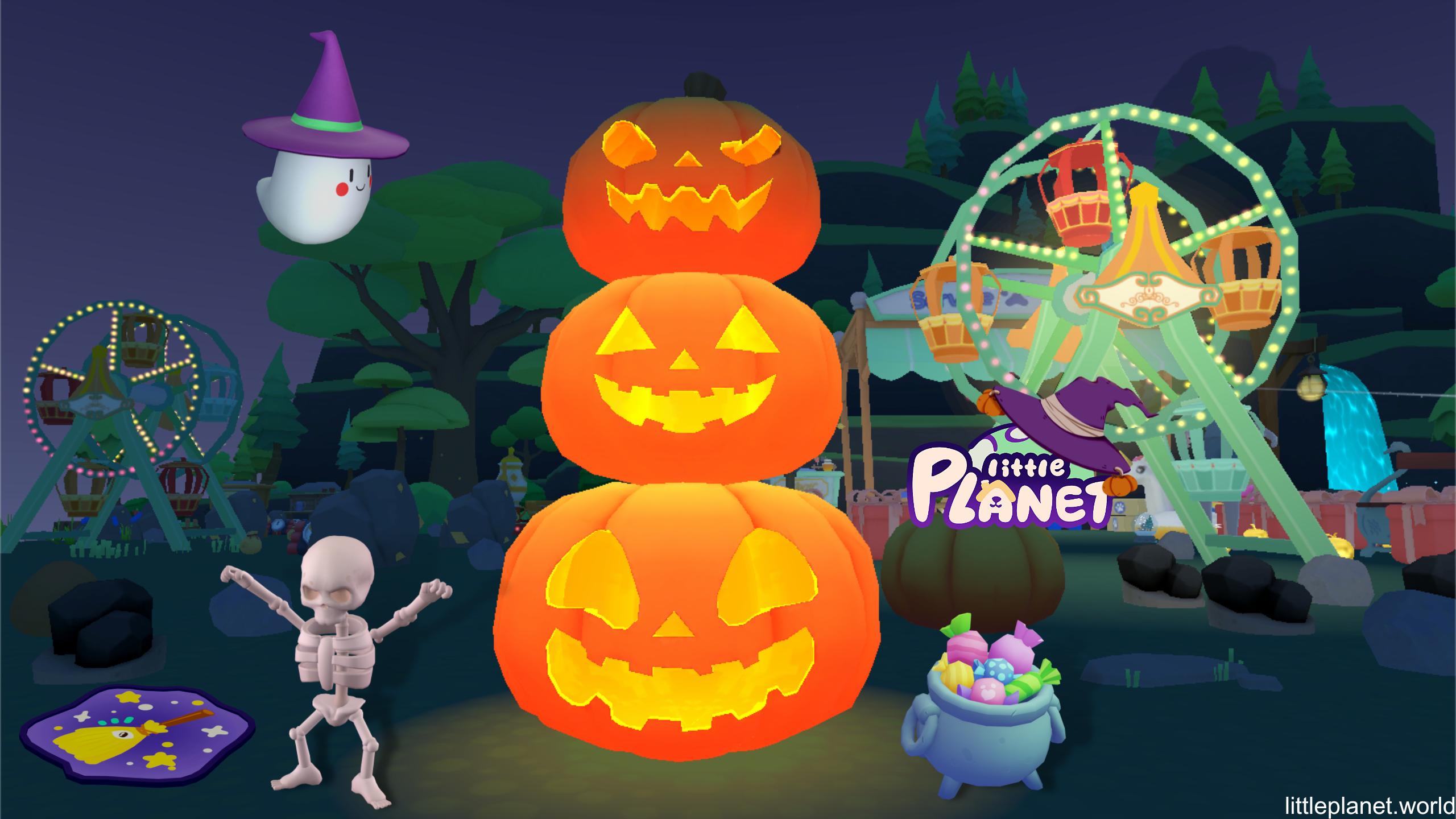 【🌴Little Planet Updates🪐 】 Happy Halloween! - itch.io