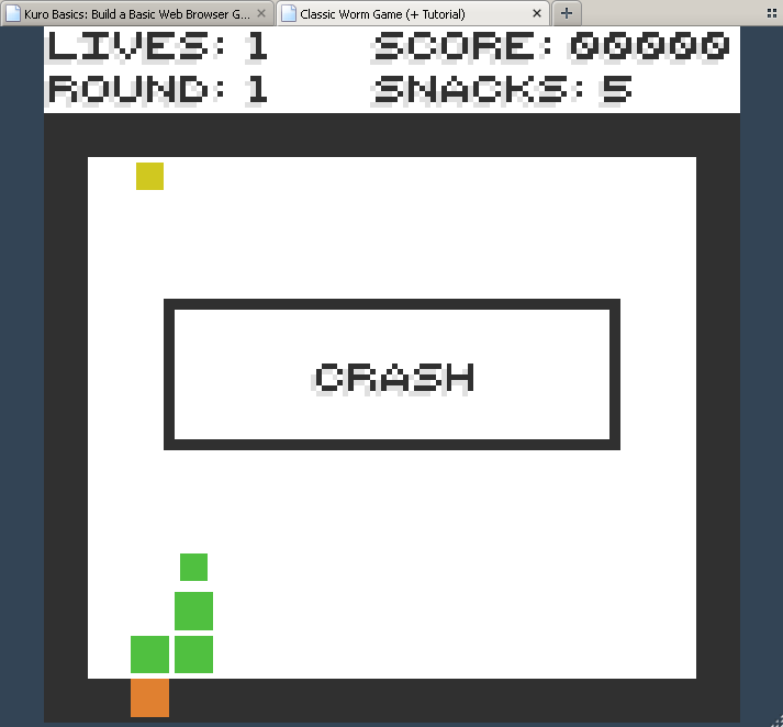 Tutorial, Part 5: Code the Game - Worm Game (+ How-to-Make Tutorial) by ...