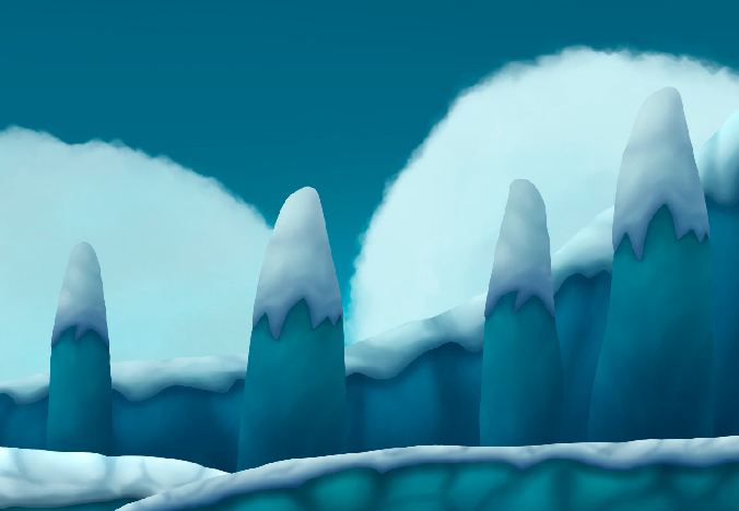 Snowy land by pixelitum