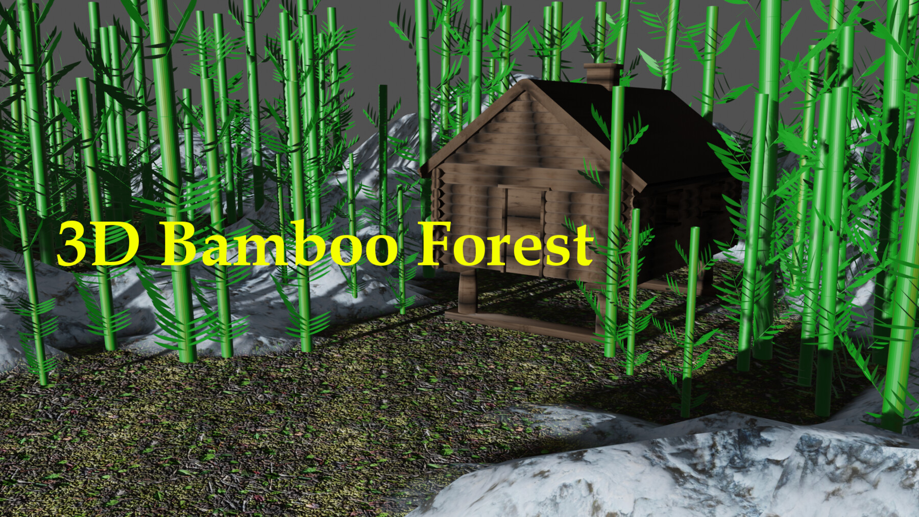 3D Bamboo Forest by goldenseal