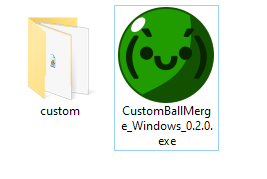 Custom Ball Merge by David Wu SoftDev