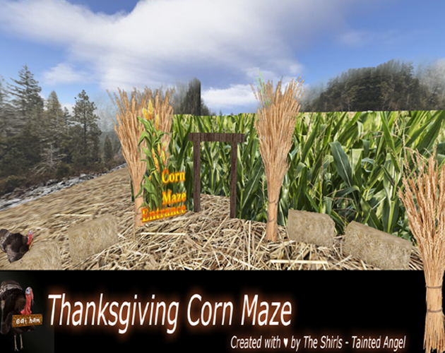 Thanksgiving Corn Maze by Taintedangel - The Shirls