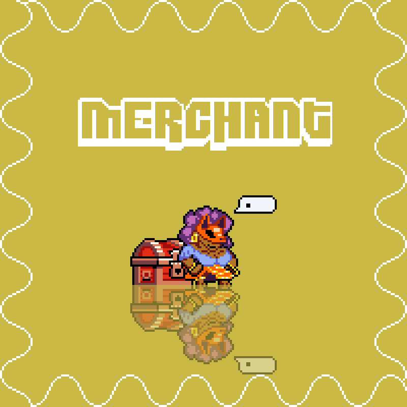 Merchant character NPC by Atari Boy
