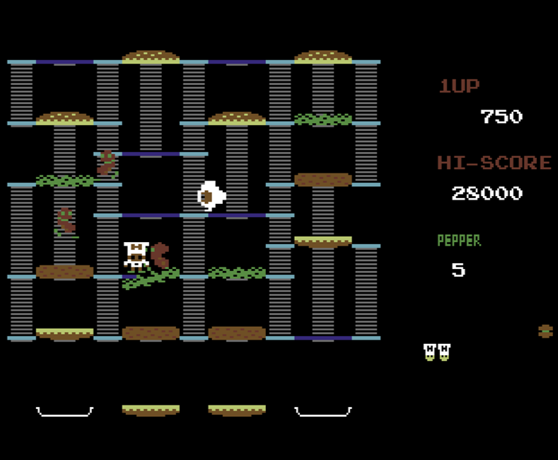 Burger Time (C64) by Arlasoft