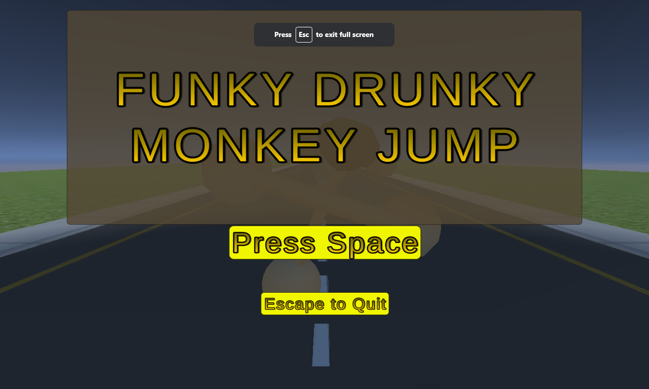 Funky Drunky Monkey Jump by Nickel_Pixel