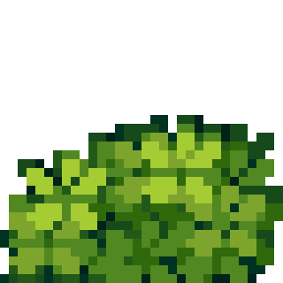 Green Bushes 32x32 Pixel Art 2D by gipp._0