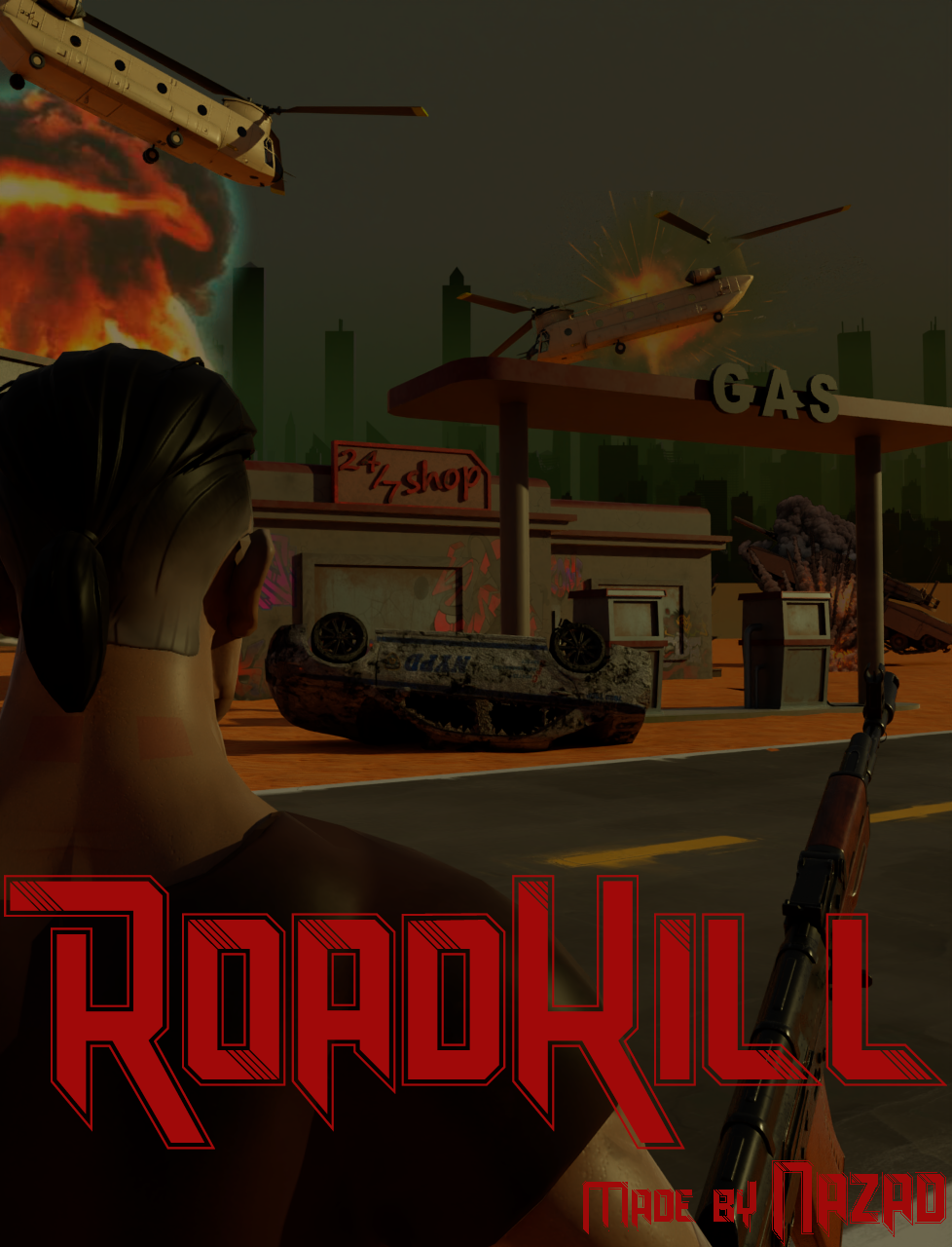 RoadKill by MunCoz for Halloween gamejam - itch.io