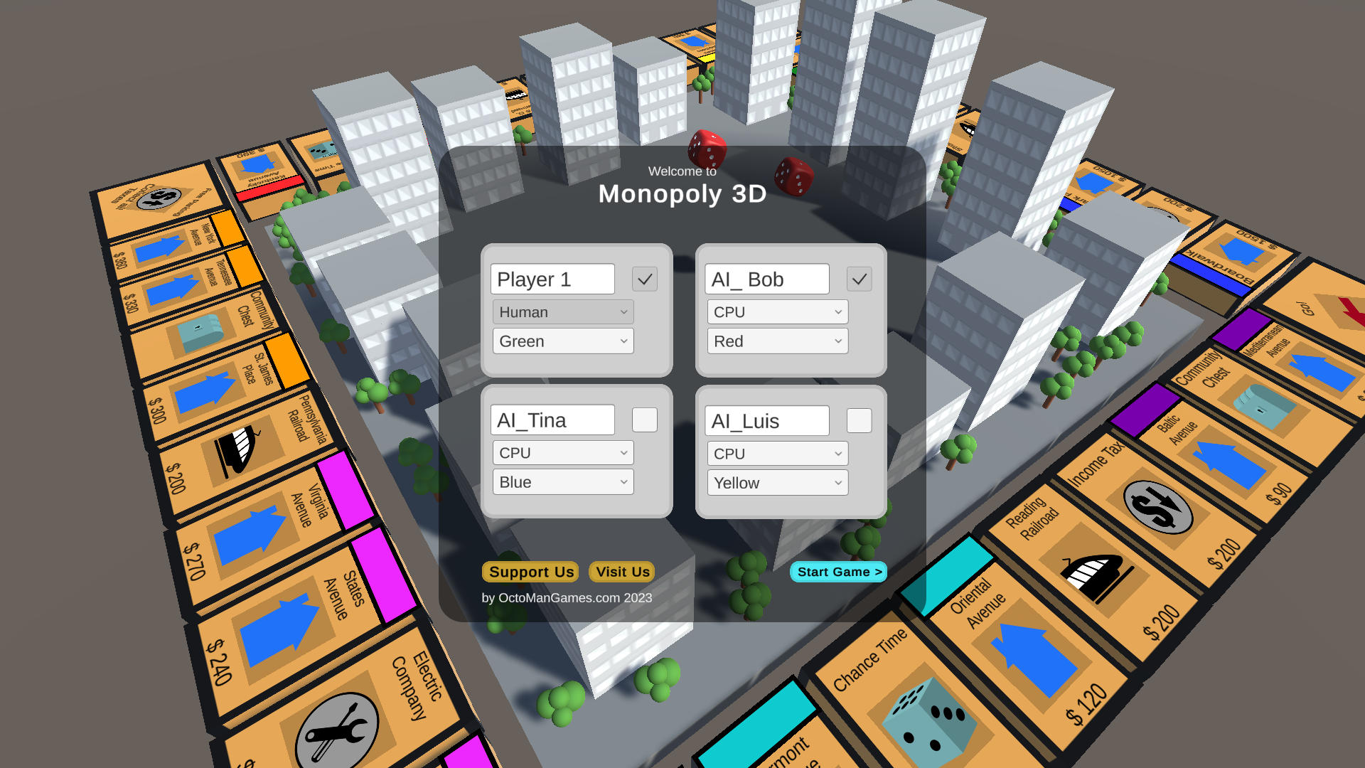 Monopoly 3D by OctoManGames