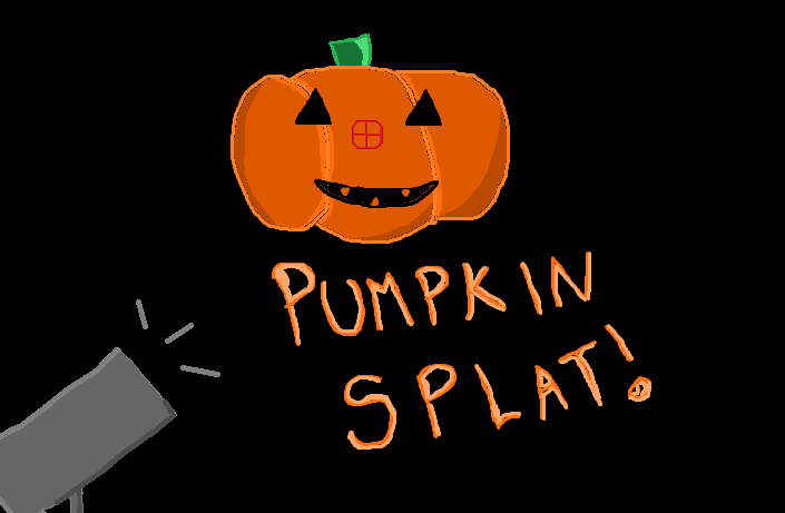Pumpkin Splat by Richard Briscoe